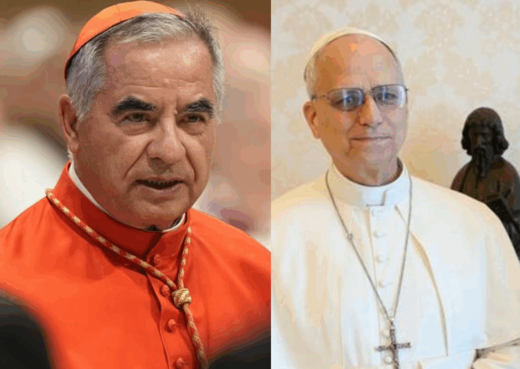 Le Pape Léon XIV tend la main au cardinal Becciu - Tribune Chrétienne